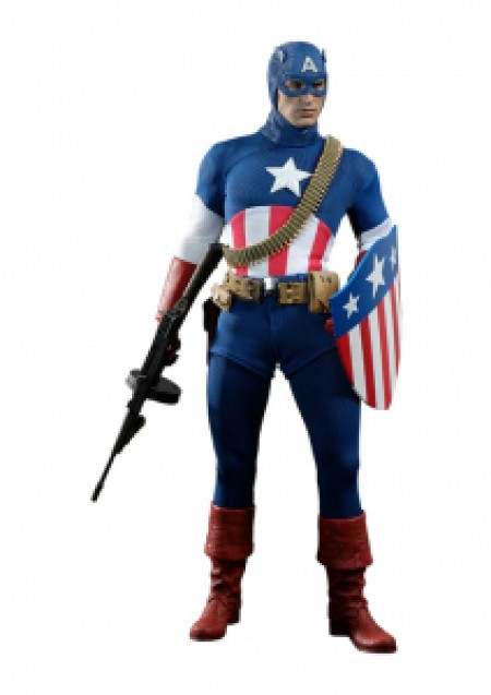Captain America: Star Spangled Man Sixth Scale Figure SDCC 2013 Exclusive