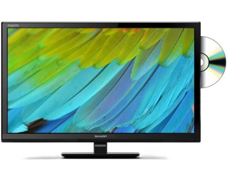 SHARP 22 LC-22DFE4011E Full HD digital LED TV + DVD Player