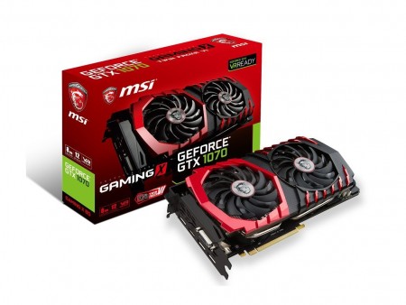 MSI nVidia GeForce GTX 1070 8GB 256bit GTX 1070 GAMING X 8G bulk