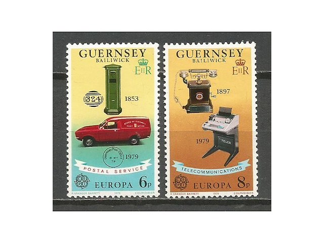 Guernsey 1979. EVROPA CEPT cista serija