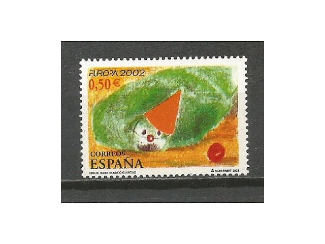 Spanija 2002. EVROPA CEPT cista