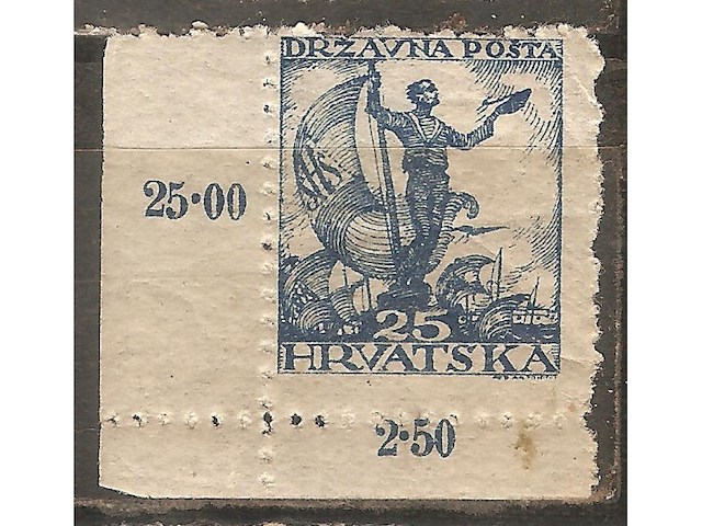 1919 - SHS Hrvatska - mornar iz ugla tabaka MLH