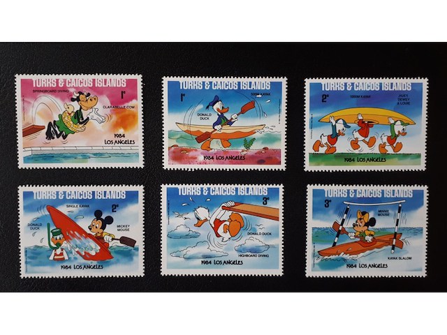 Dizni (Disney) Turks and Caicos Islands 1984. S5