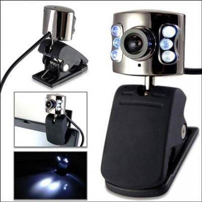 Web kamera sa LED diodama i mikrofonom