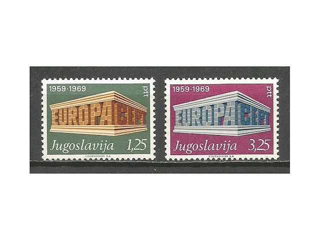 Jugoslavija 1969. EVROPA CEPT cista serija