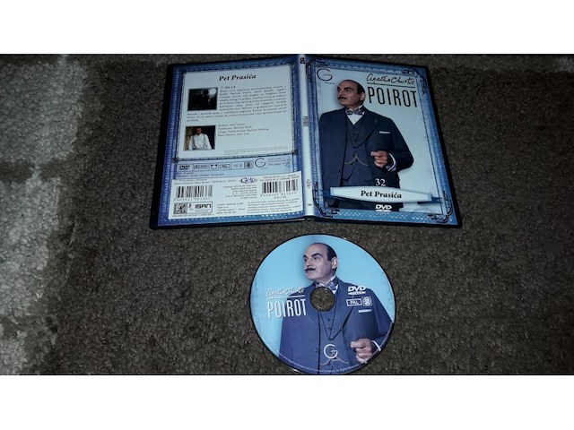 Poirot - Pet prasica DVD