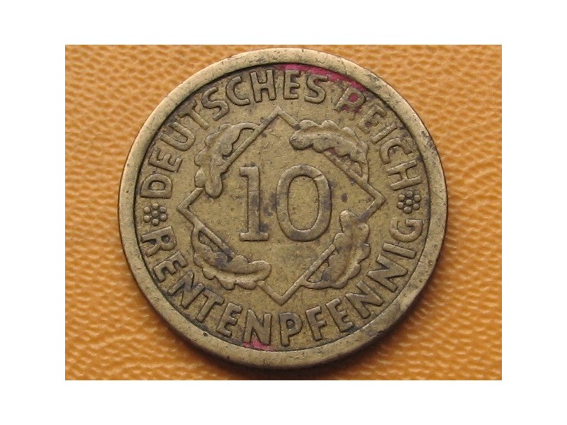 Nemačka - 10 Rentenpfennig 1924 =A= *