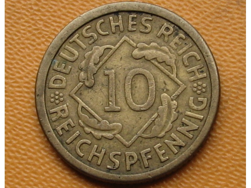 Nemačka - 10 Rentenpfennig 1925 =A= *