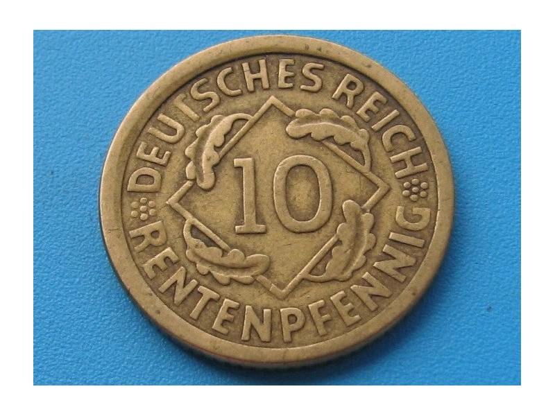 Nemačka - 10 Rentenpfennig 1924 =A=