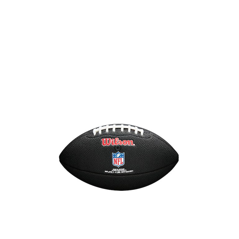 Wilson NFL TEAM LOGO MINI - PATRIOTS, crna