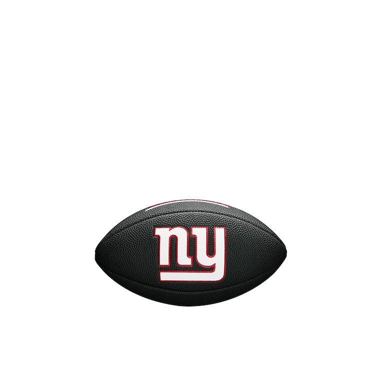 Wilson NFL TEAM LOGO MINI - GIANTS, crna