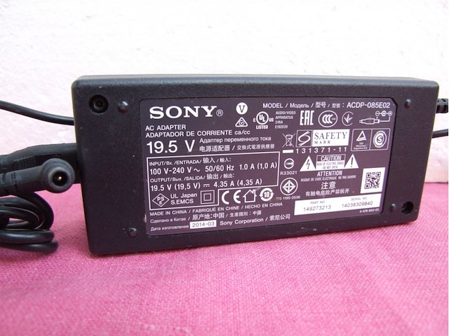Sony adapter 19.5V 4.35A ORIGINAL + GARANCIJA!