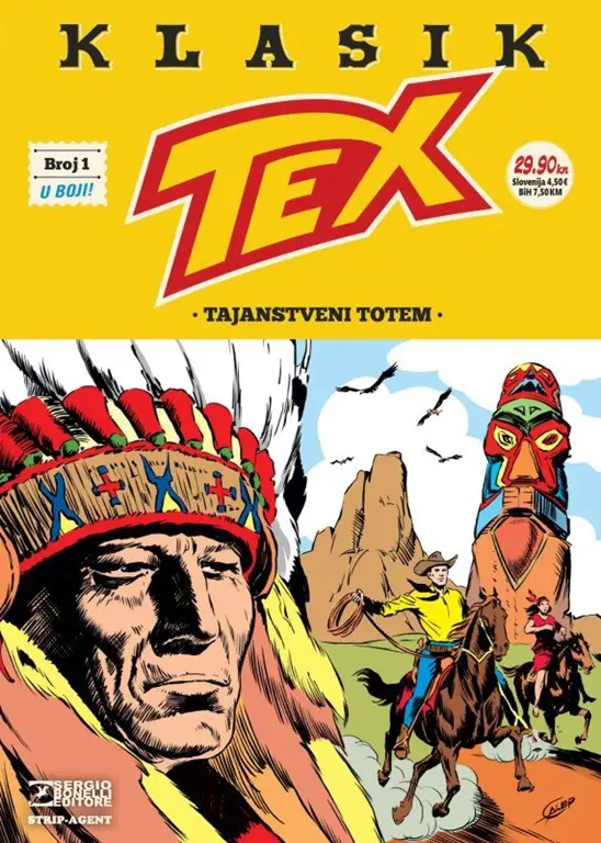 Strip agent TEX KLASIK 1: TAJANSTVENI TOTEM