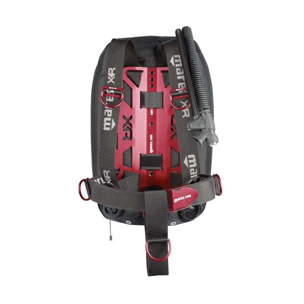 MARES XR RED DEVIL SINGLE BACKMOUNT SET