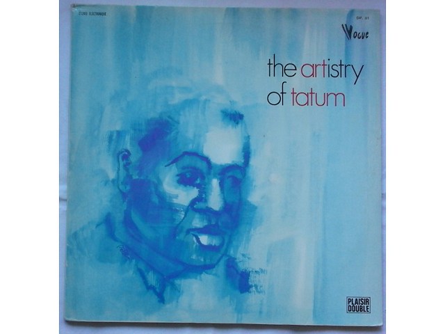 ART  TATUM  -  2LP THE  ARTISTRY  OF  TATUM