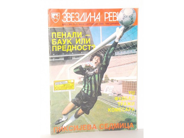 Zvezdina revija broj 389 septembar 1988.