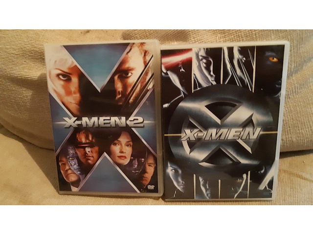 X MEN DVD 1 i DVD 2         /        DVD original