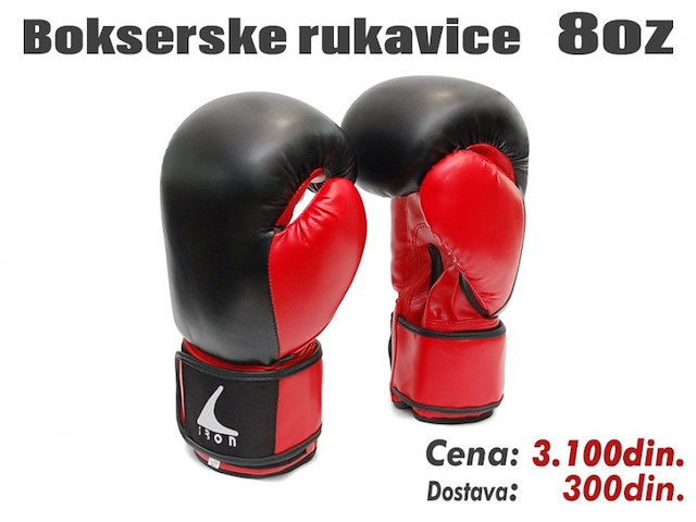 Bokserske rukavice iron 8oz M/L za džak i sparing