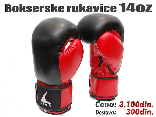 Bokserske rukavice iron 14oz XXL+ za džak i sparing