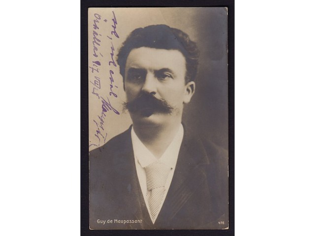 Guy de Maupassant - razglednica