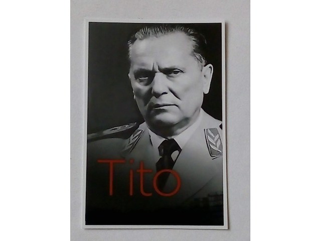 Portret --- Josip Broz Tito ---
