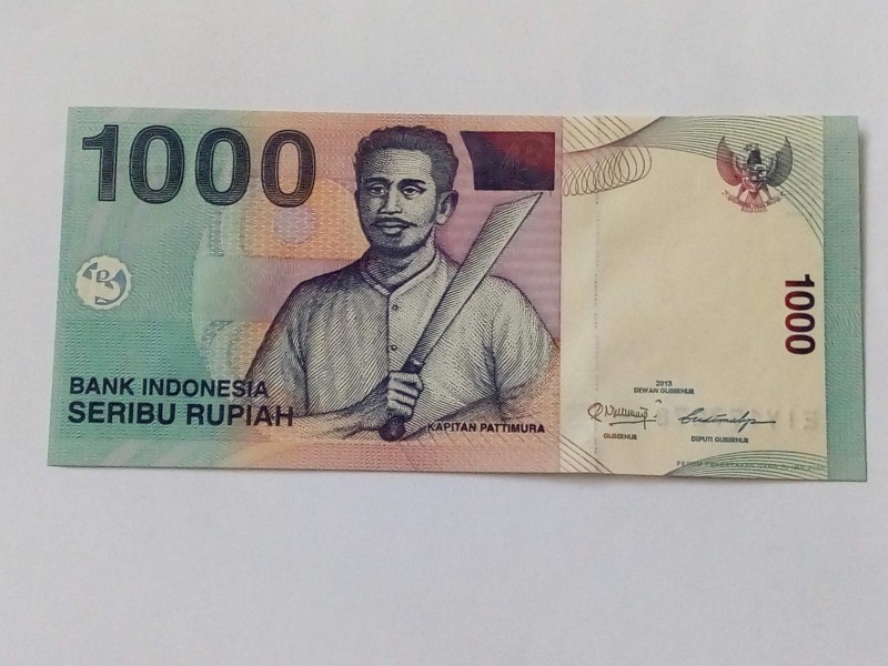 1000 Rupiah 2013.godine - Indonezija - ODLICNA -