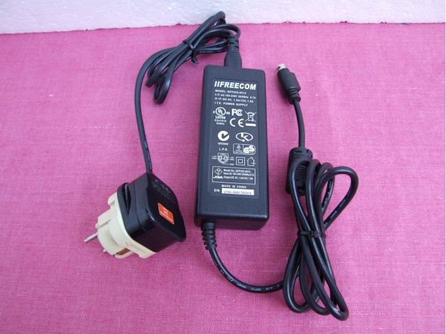 Freecom adapter 5V 1.5A / 12V 1.5A + GARANCIJA!