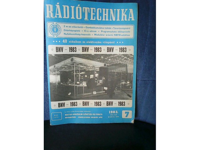RADIOTECHNIKA  7/1983