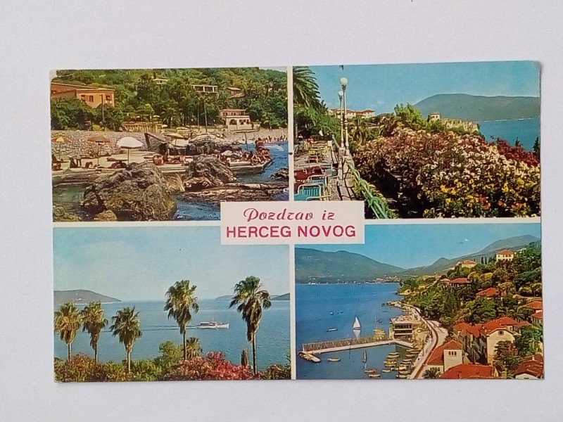 Herceg Novi - putovala 1970.godine -