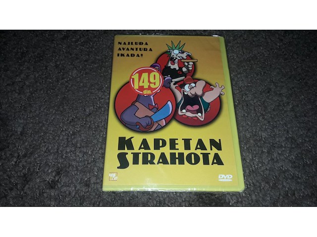 Kapetan Strahota DVD , U CELOFANU