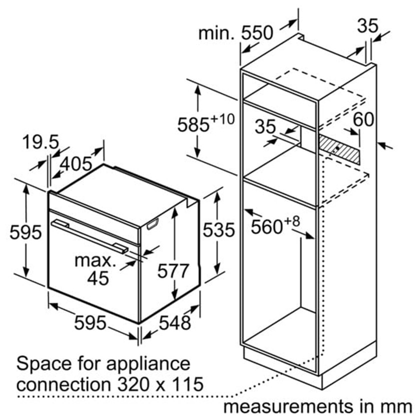 HBG675BB1 Bosch ugradna rerna