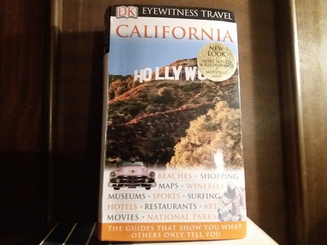 CALIFORNIA  EYEWITNESS TRAVEL  vodic na engleskom