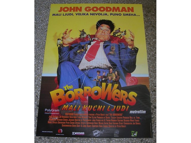 The Borrowers, mali kućni ljudi - filmski plakat