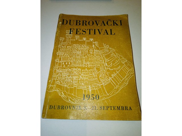 Dubrovacki festival 1950.