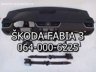 Airbegovi pojasevi ŠKODA FABIA 3