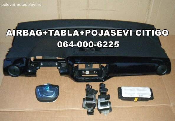 Citigo pojasevi tabla airbag