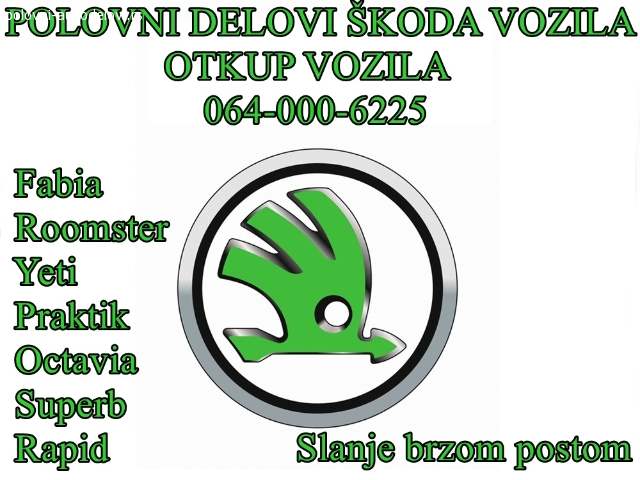 Polovni delovi skoda