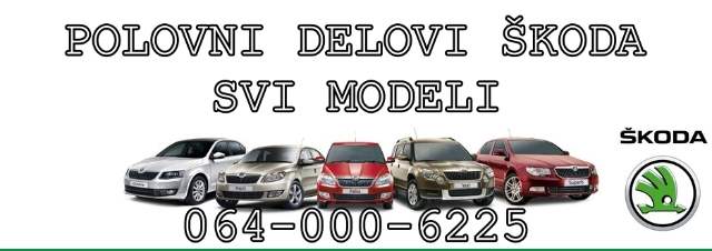 Polovni delovi skoda