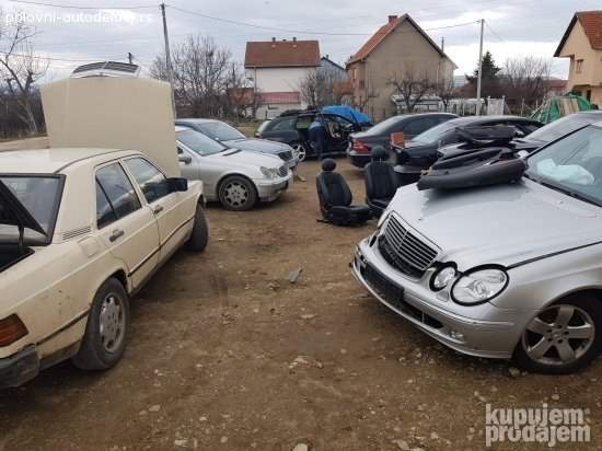 Polovni delovi MERCEDES NIŠ W202 W203 W208 W210 W211 W163