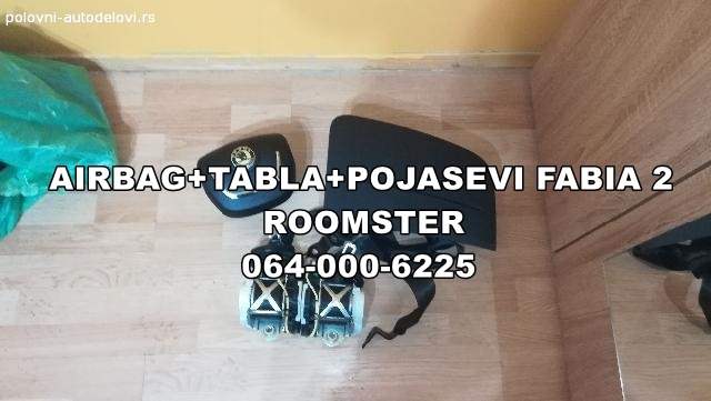 Airbagovi pojasevi Skoda Roomster