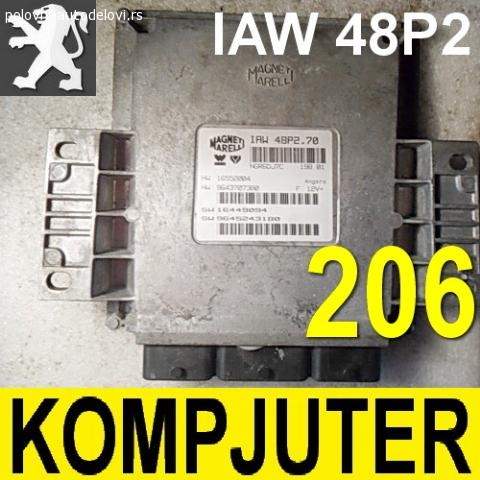 Kompjuter 206 Magneti Marelli IAW 48P2 Peugeot