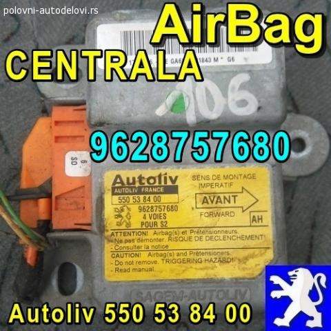 Pežo 106 AirBag CENTRALA Sagem 9628757680
