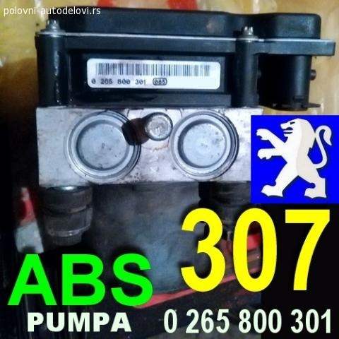 Pežo 307 ABS Pumpa Peugeot 0 265 800 301