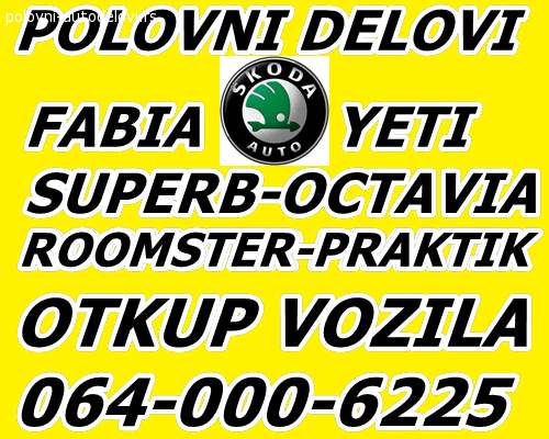 Skoda polovni delovi