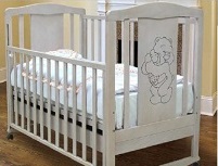 Krevetac za bebe LUX - sa fiokom