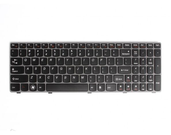Tastatura - laptop Lenovo Z560 crna