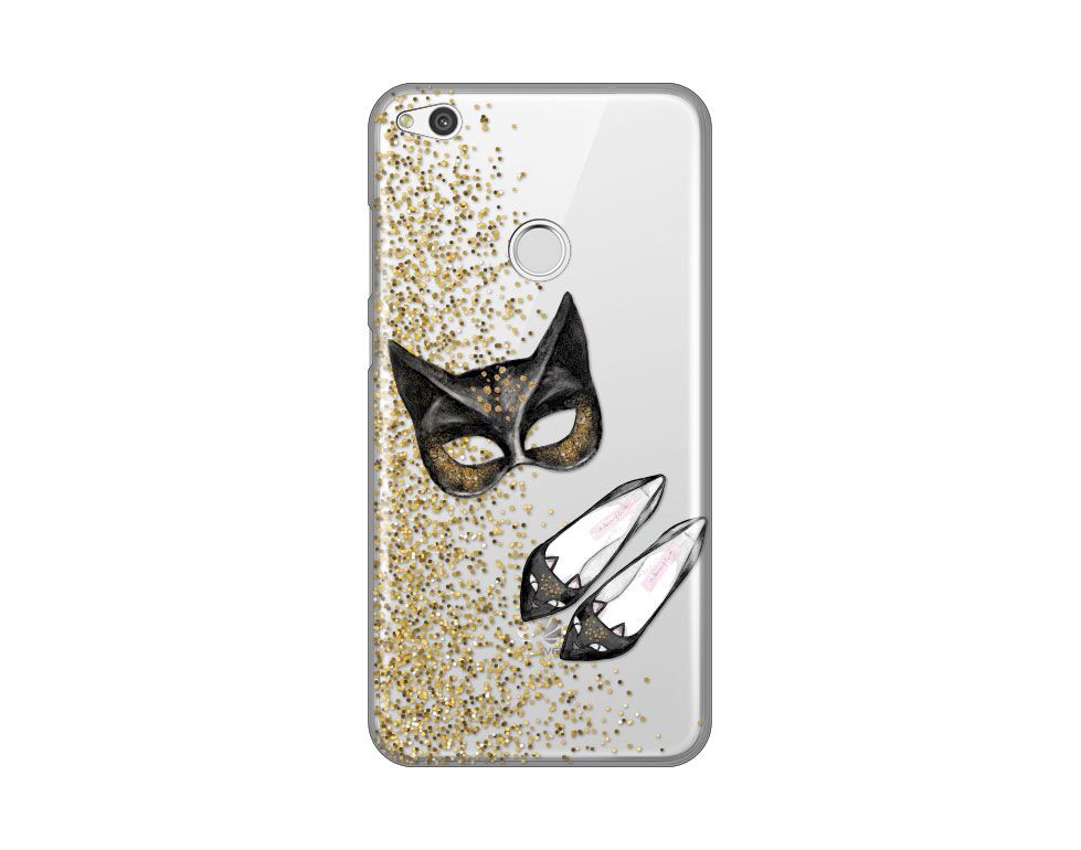 Silikonska futrola PRINT Skin - Huawei Honor 8 Lite/P8 Lite (2017)/P9 Lite (2017) Cat Fashion