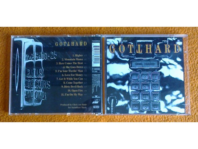 GOTTHARD - Dial Hard (samo CD) Made in Germany