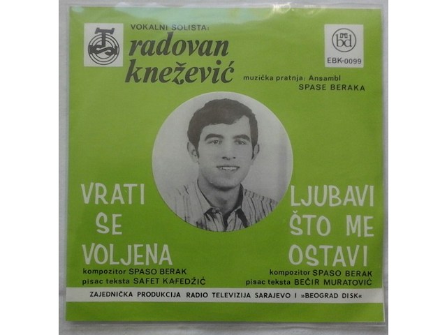 RADOVAN  KNEZEVIC  -  VRATI  SE  VOLJENA