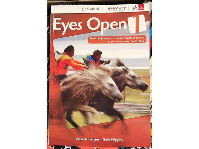 Eyes Open 1 - radna sveska + cd  - Klet